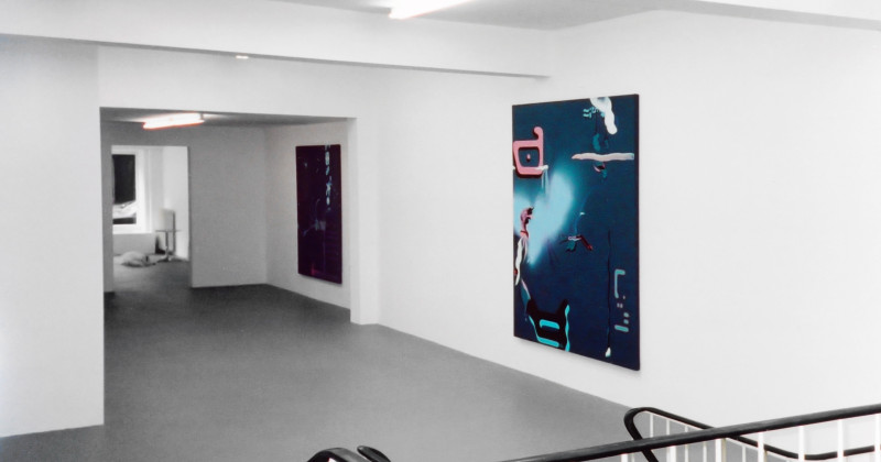 Fiona Rae – Recent paintings, 2000 | Exhibitions | Buchmann Galerie
